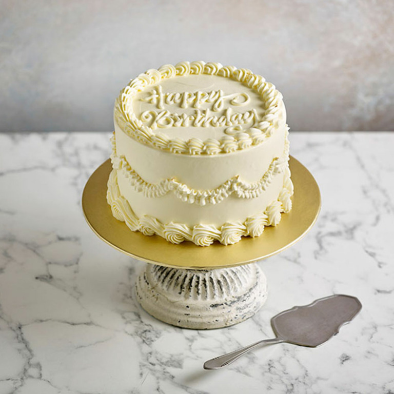 Classic Birthday Cake - Home's Favourite