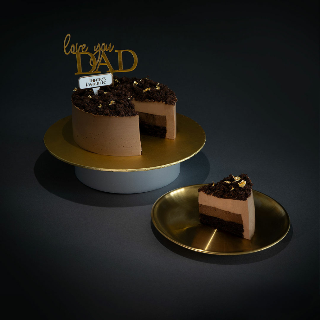 Milo Crumble Chocolate Mousse Cake GB - Home's Favourite